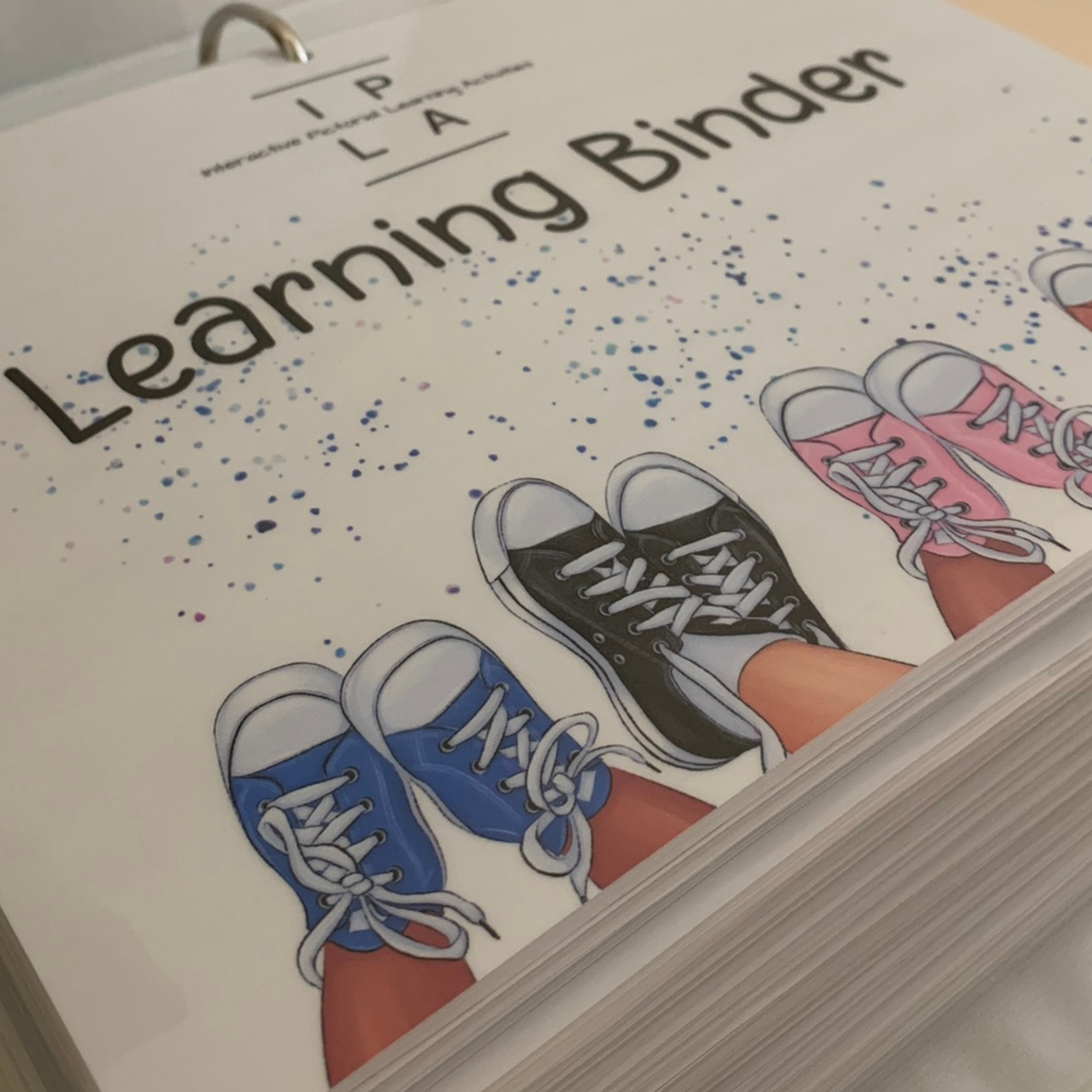 Interactive Learning Binder Deluxe| preschool toddler activity binder ...