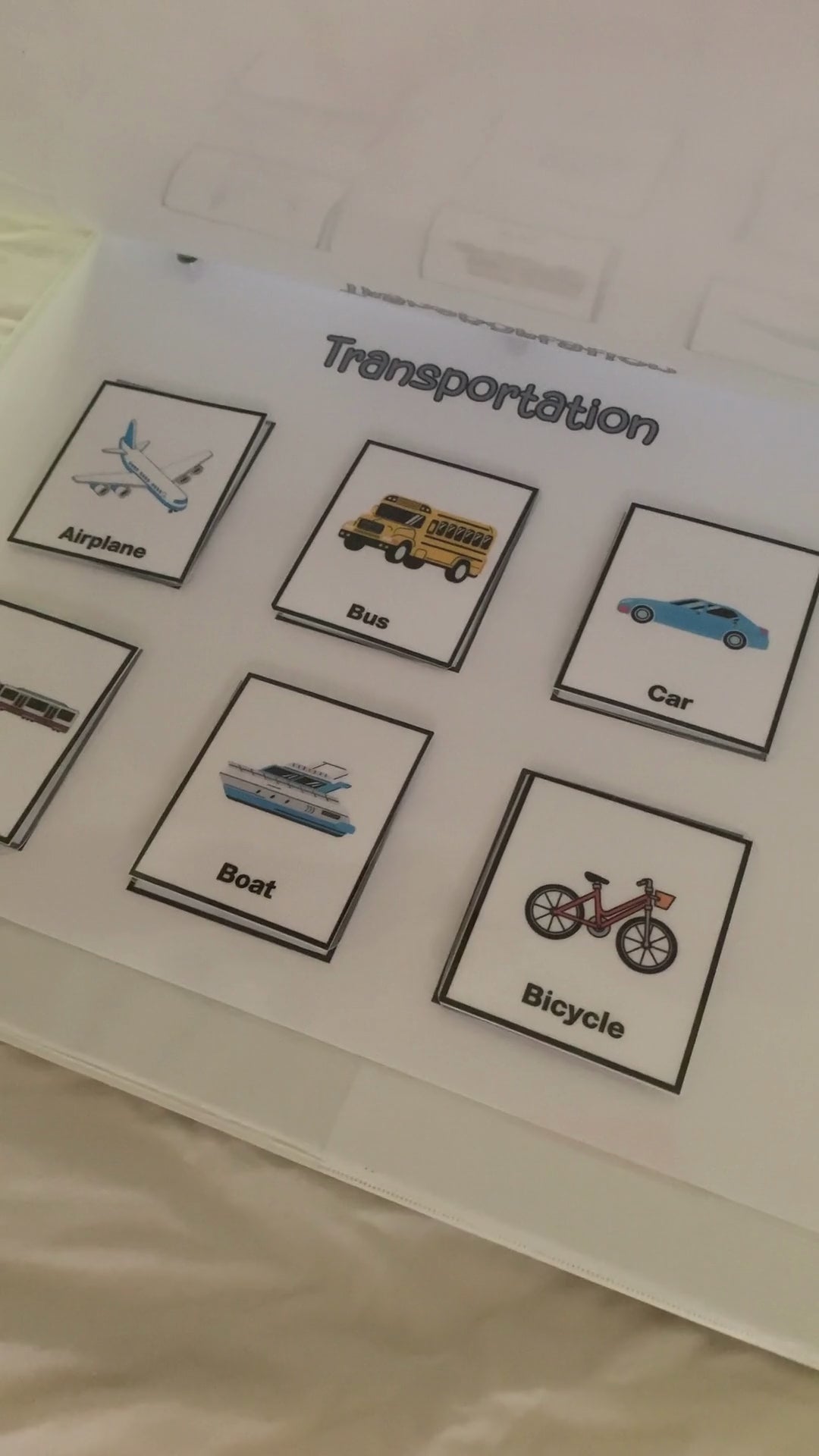 Interactive Learning Binder Deluxe| preschool toddler activity binder ...